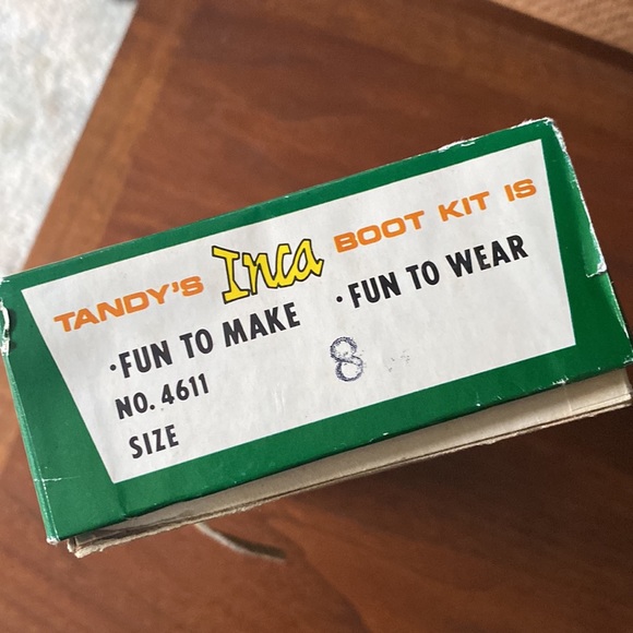 Vintage | Shoes | Vintage Tandy Inca Boot Kit Size 8 | Poshmark